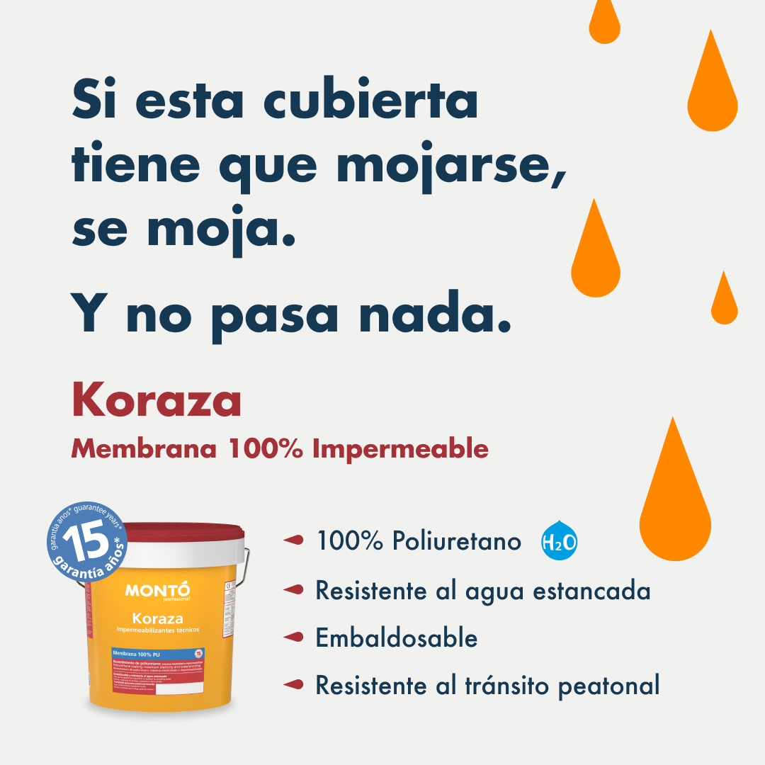 Pinturas MONTÓ presenta Koraza Membrana 100% PU: el revestimiento ...